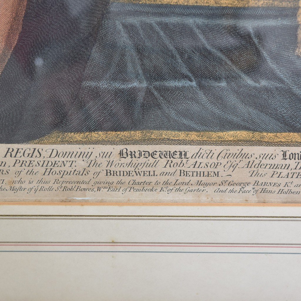 Antique Stipple Engraving of the Succession of Edward VI – Elaine ...