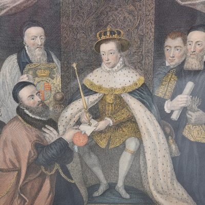 Antique Stipple Engraving of the Succession of Edward VI – Elaine ...