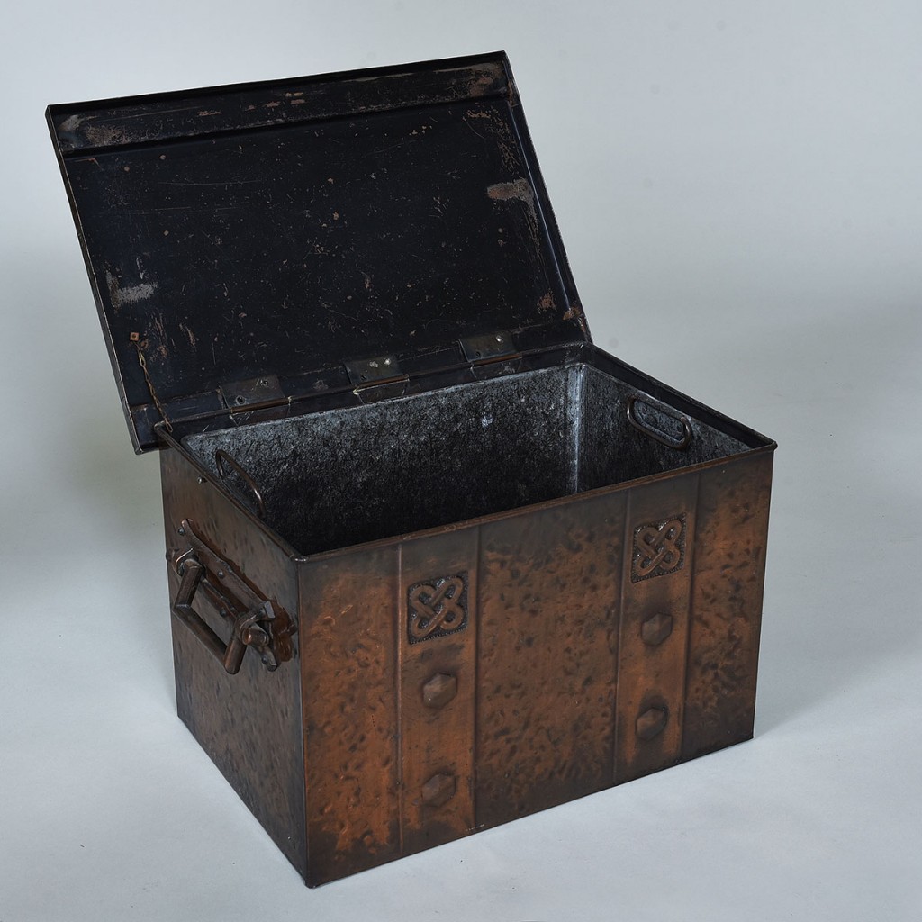 Arts and Crafts Copper Coal Box – Elaine Phillips Antiques