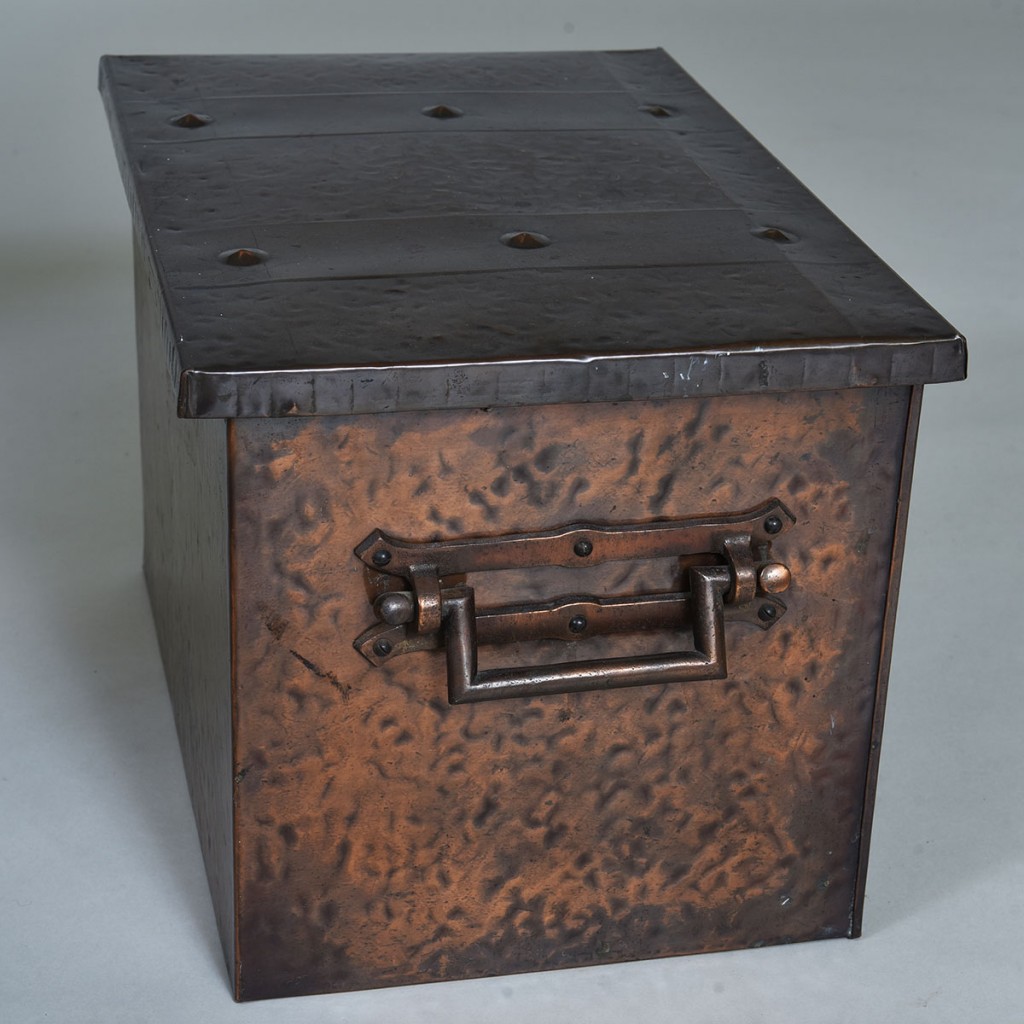 Arts and Crafts Copper Coal Box – Elaine Phillips Antiques