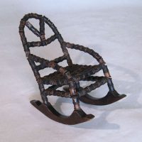 19th century Miniature Rocking Chair – Elaine Phillips Antiques